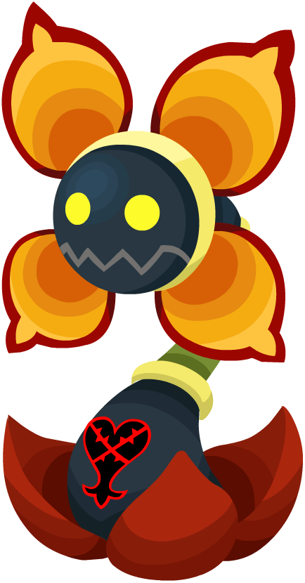 File:Fire Plant KHX.png - Kingdom Hearts Wiki, the Kingdom Hearts ...