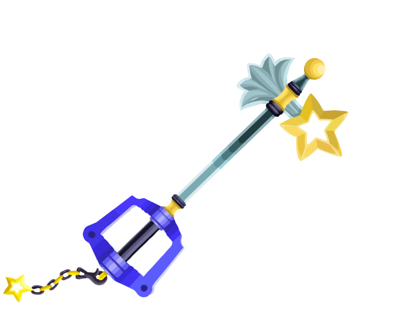 I really like the concept of Keyblades having evolution like Pokémon ...