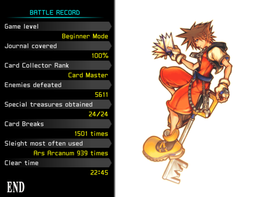 File:The End ST Beginner KHRECOM.png - Kingdom Hearts Wiki, the Kingdom ...