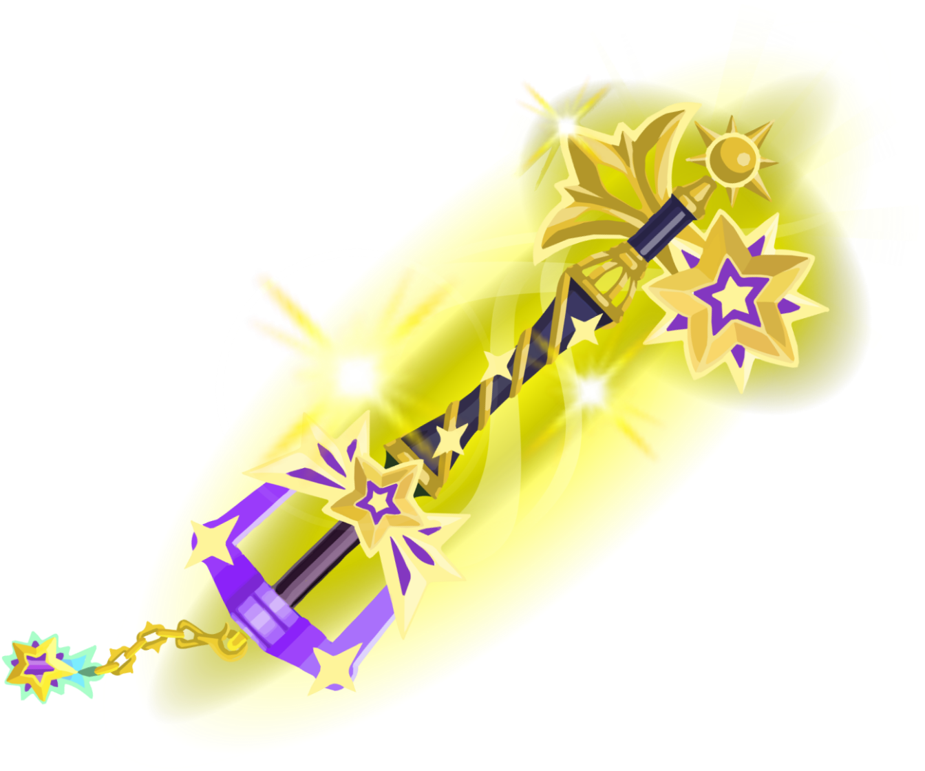 I really like the concept of Keyblades having evolution like Pokémon ...