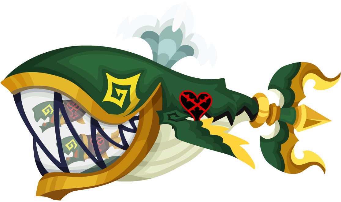 Green Trident Tail - Kingdom Hearts Wiki, the Kingdom Hearts encyclopedia