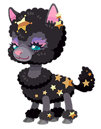 File:Black Alpacastar (Spirit) KHUX.png - Kingdom Hearts Wiki, the ...