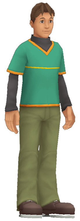 File:Twilight Town NPC 6 KHII.png - Kingdom Hearts Wiki, the Kingdom ...