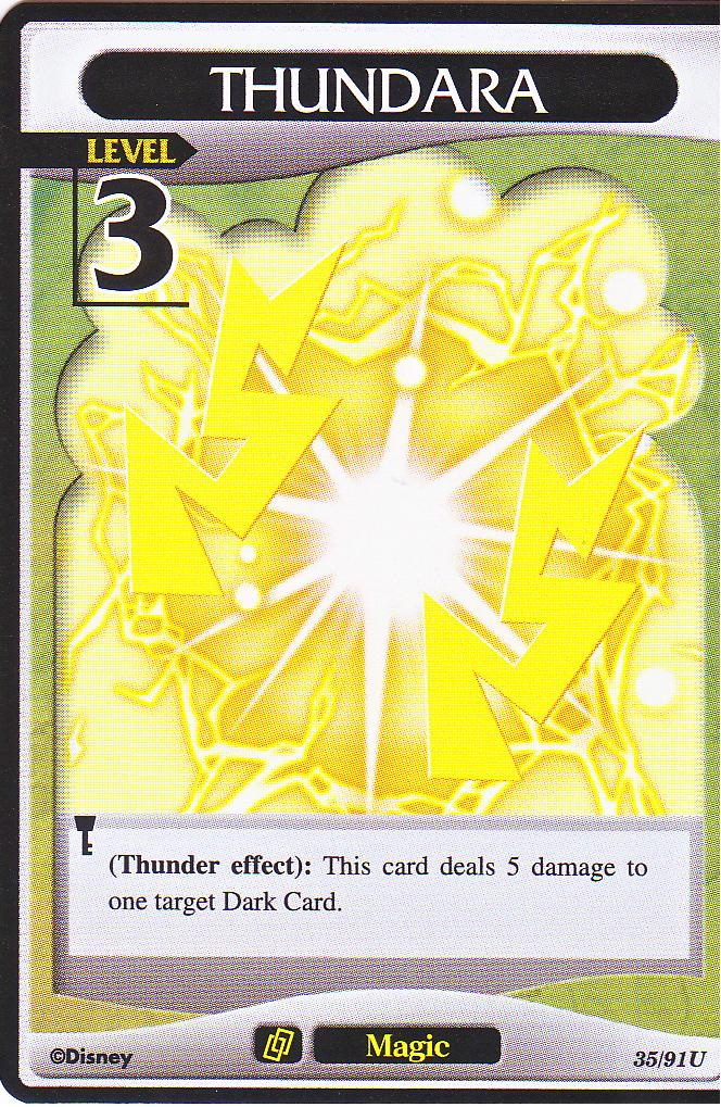 TCG:Thundara - Kingdom Hearts Wiki, the Kingdom Hearts encyclopedia