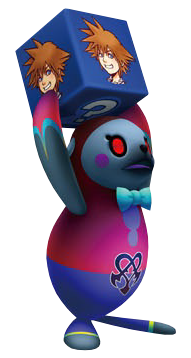 File:Juggle Pup (Nightmare) KH3D.png - Kingdom Hearts Wiki, the Kingdom Hearts encyclopedia