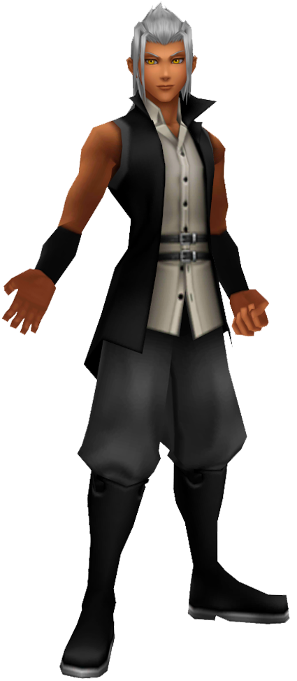 File:Master Xehanort (Young) KHBBS.png - Kingdom Hearts Wiki, the ...