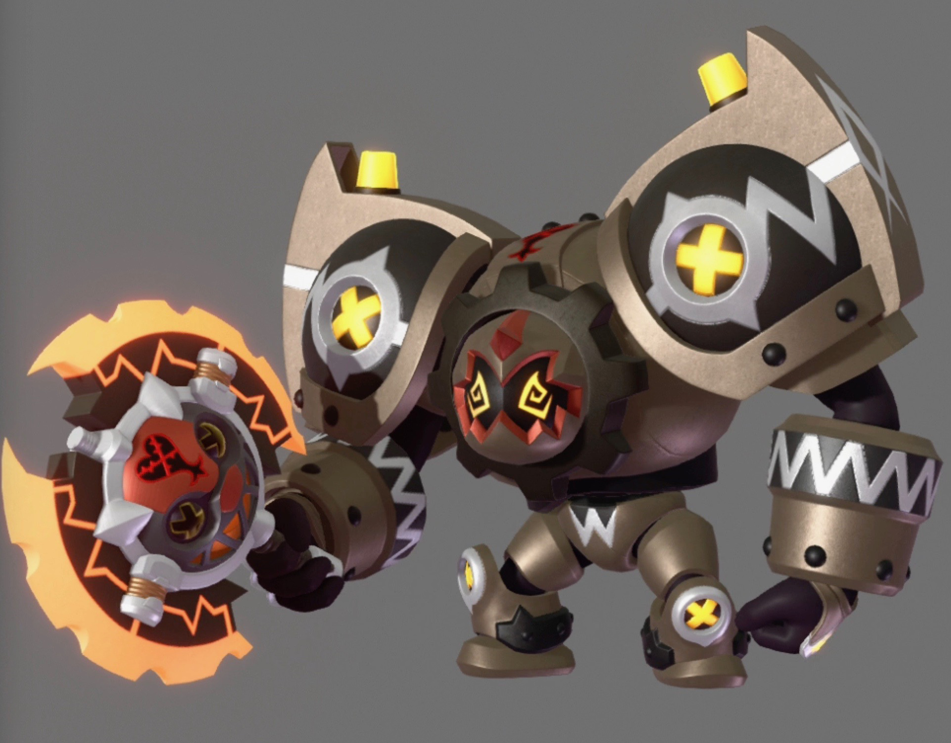 File:Metal Troll KHIII.png - Kingdom Hearts Wiki, the Kingdom Hearts ...