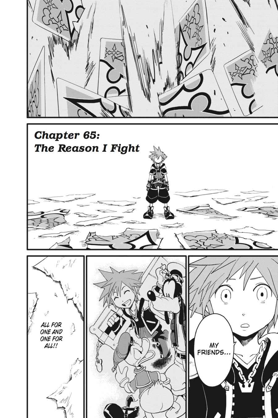 File:Chapter 65 - The Reason I Fight (Front) KHII Manga.png - Kingdom Hearts Wiki, the Kingdom ...