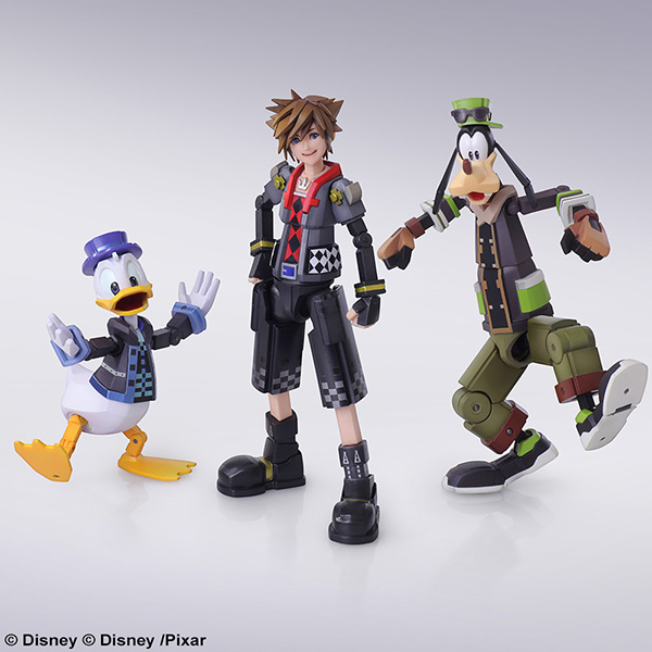 File:Sora, Donald, & Goofy Toybox (Bring Arts Figure).png - Kingdom ...