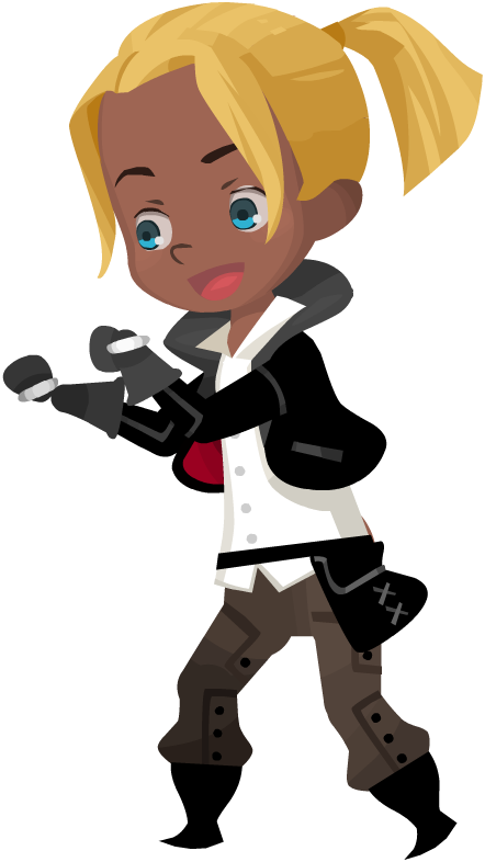 File:Keyblade Wielder (Cool Black) KHX.png - Kingdom Hearts Wiki, the ...