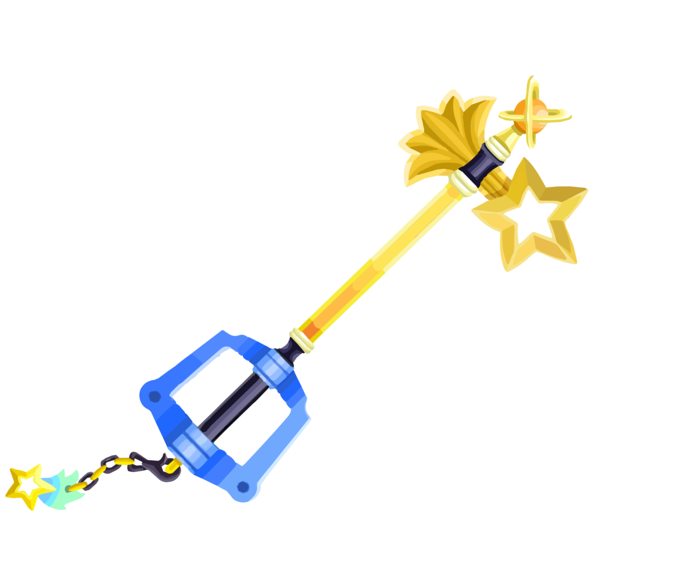 I really like the concept of Keyblades having evolution like Pokémon ...