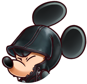 File:Mickey Mouse (Hooded) (Hurt) Sprite KHII.png - Kingdom Hearts Wiki ...