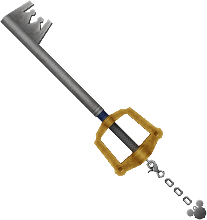 File:Kingdom Key (HT) KHII.png - Kingdom Hearts Wiki, the Kingdom ...