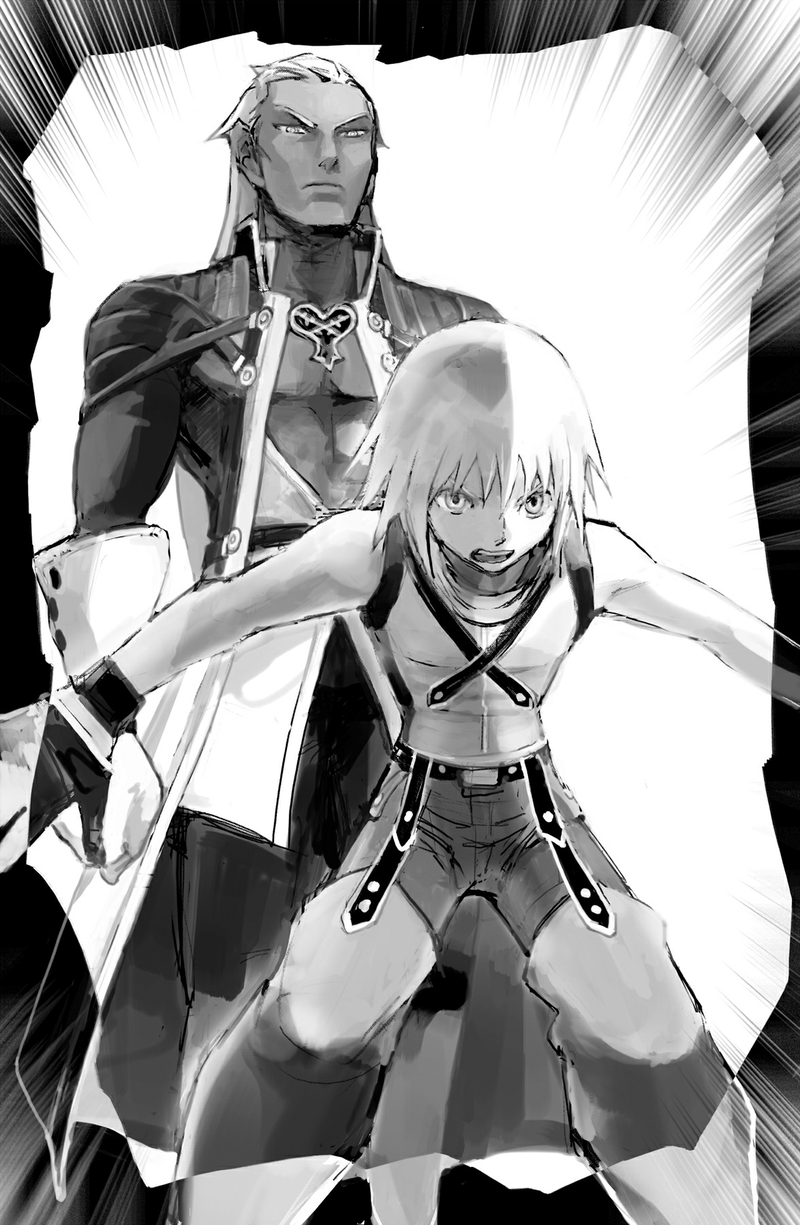 File:Riku and Ansem, Seeker of Darkness KH Novel.png - Kingdom Hearts ...
