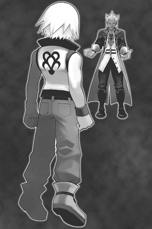 File:Riku and Ansem, Seeker of Darkness KH3D Novel.png - Kingdom Hearts ...