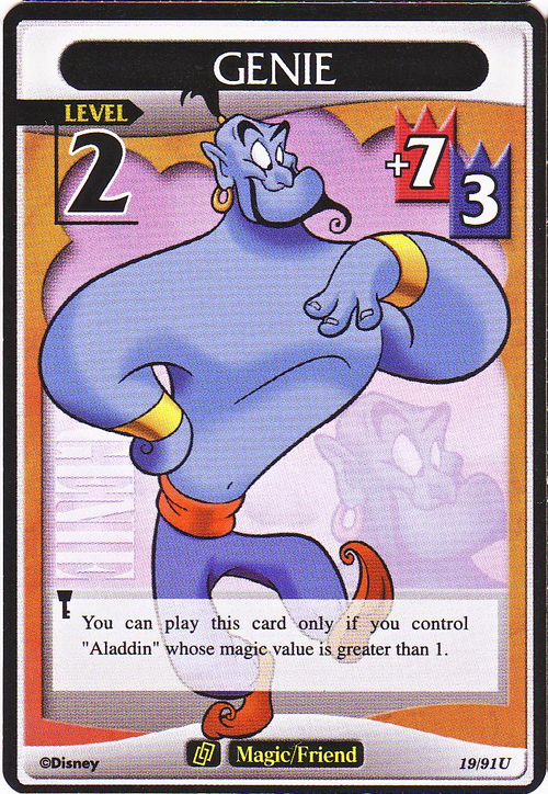 TCG:Genie - Kingdom Hearts Wiki, the Kingdom Hearts encyclopedia