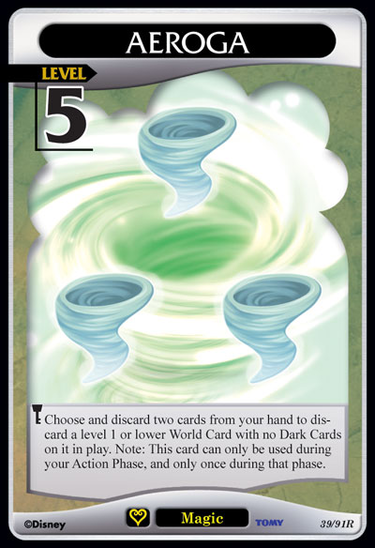 TCG:Aeroga - Kingdom Hearts Wiki, the Kingdom Hearts encyclopedia