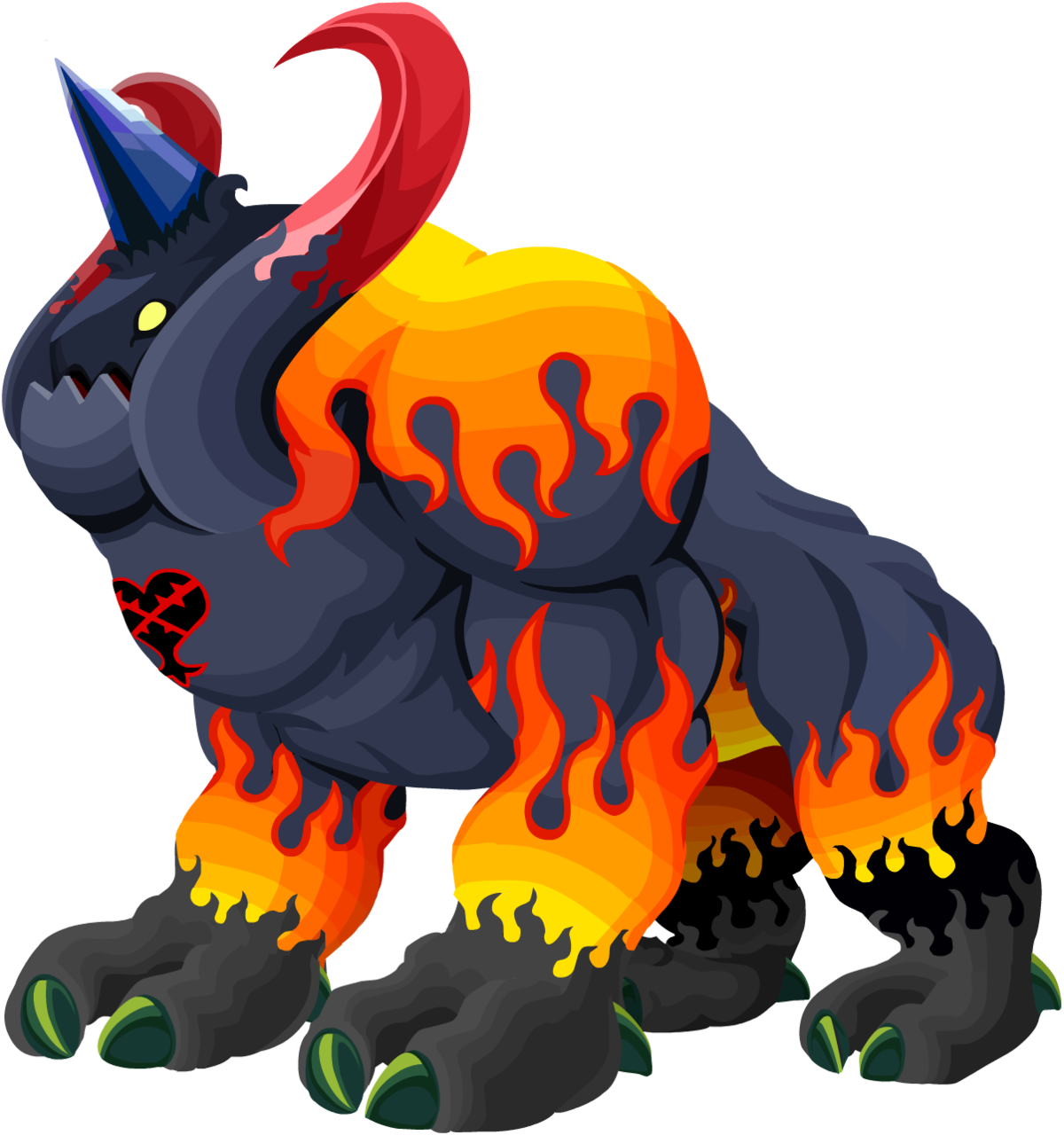 File:Behemoth Ω KHX.png - Kingdom Hearts Wiki, the Kingdom Hearts ...