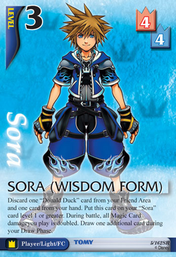 TCG:Sora (Wisdom Form) - Kingdom Hearts Wiki, the Kingdom Hearts ...