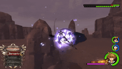 Berserk Charge - Kingdom Hearts Wiki, the Kingdom Hearts encyclopedia