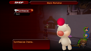 Moogle Shop - Kingdom Hearts Wiki, the Kingdom Hearts encyclopedia