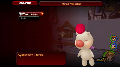 Moogle Shop - Kingdom Hearts Wiki, the Kingdom Hearts encyclopedia