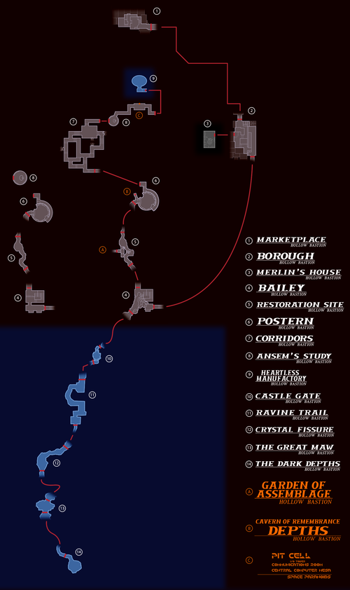 Radiant Garden - Kingdom Hearts Wiki, the Kingdom Hearts encyclopedia