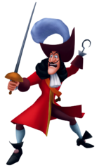 Gallery:Captain Hook - Kingdom Hearts Wiki, the Kingdom Hearts encyclopedia